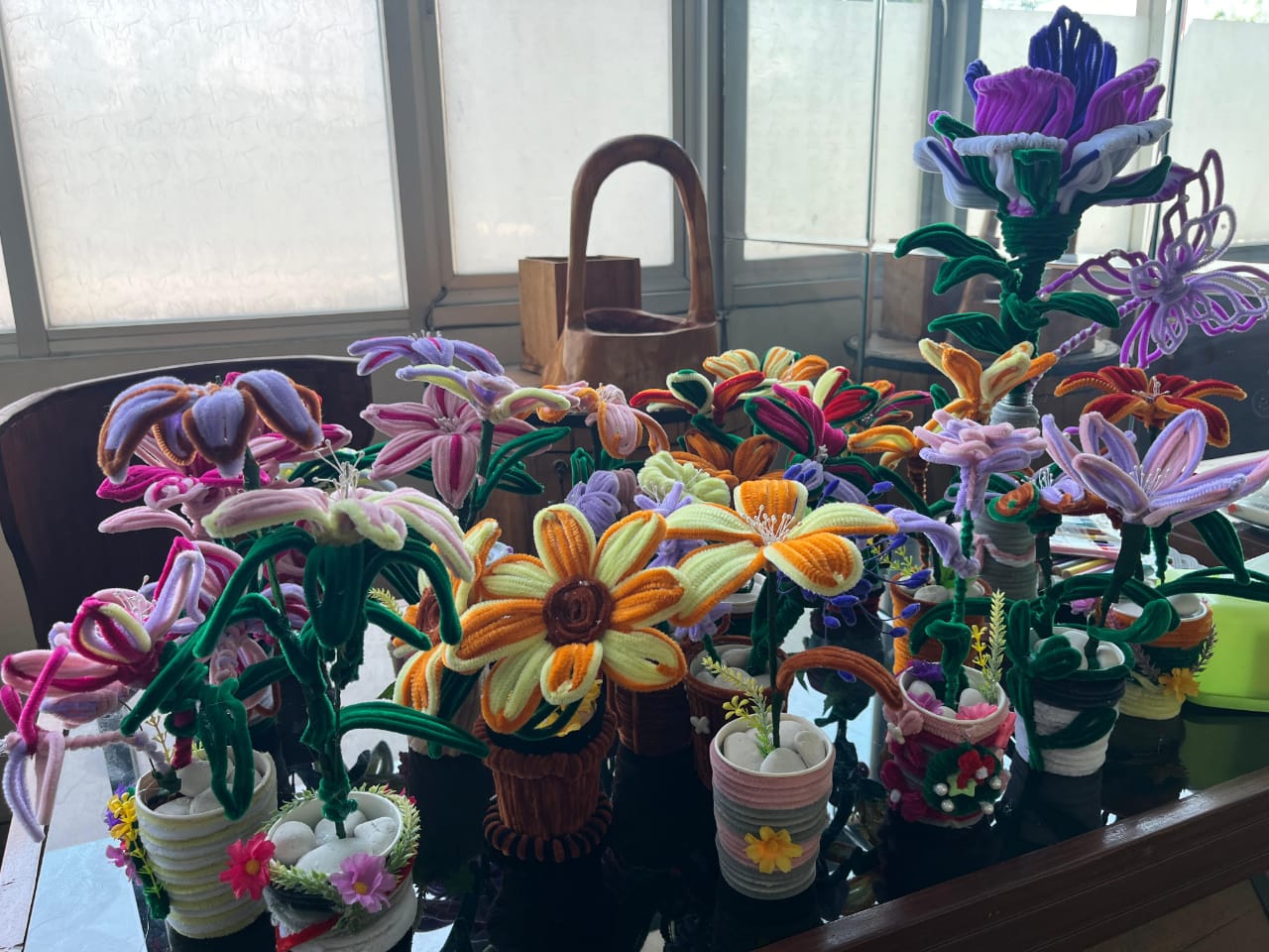 Dari Kawat Bulu Bisa Jadi Vas Bunga Secantik Ini | Homeschooling ...