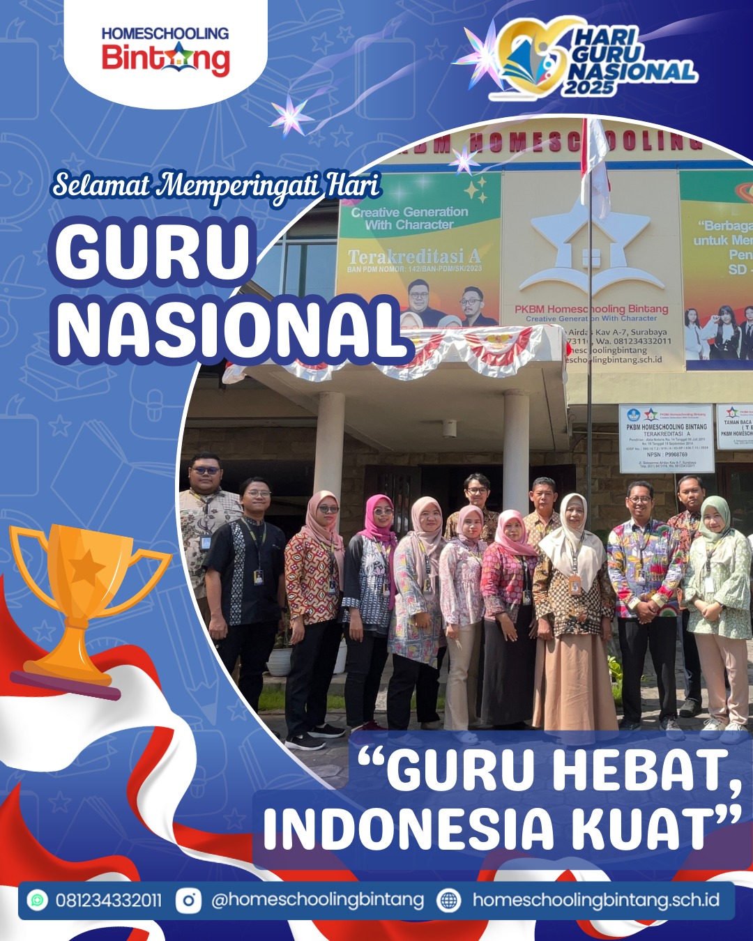 Makna Tema dan Logo Resmi Hari Guru Nasional 2025 "Guru Hebat ...